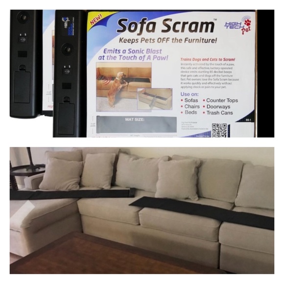 Sofa Scram | Other | Sofa Scram Sonic Deterrent Repellent Dogs Cats 2 ...